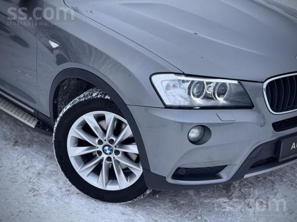 Grey BMW X3 2011 in Riga, with an engine capacity of 2.00 L and mileage of 290 thousand km for 9990 €, photo 9 on AUTOMOTO.COM.LV