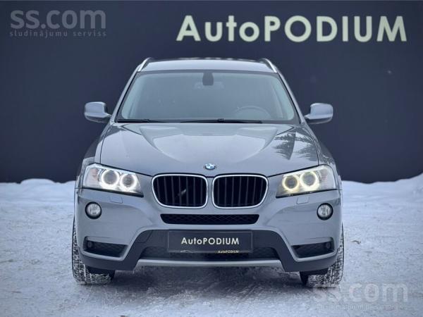Grey BMW X3 2011 in Riga, with an engine capacity of 2.00 L and mileage of 290 thousand km for 9990 €, photo 10 on AUTOMOTO.COM.LV
