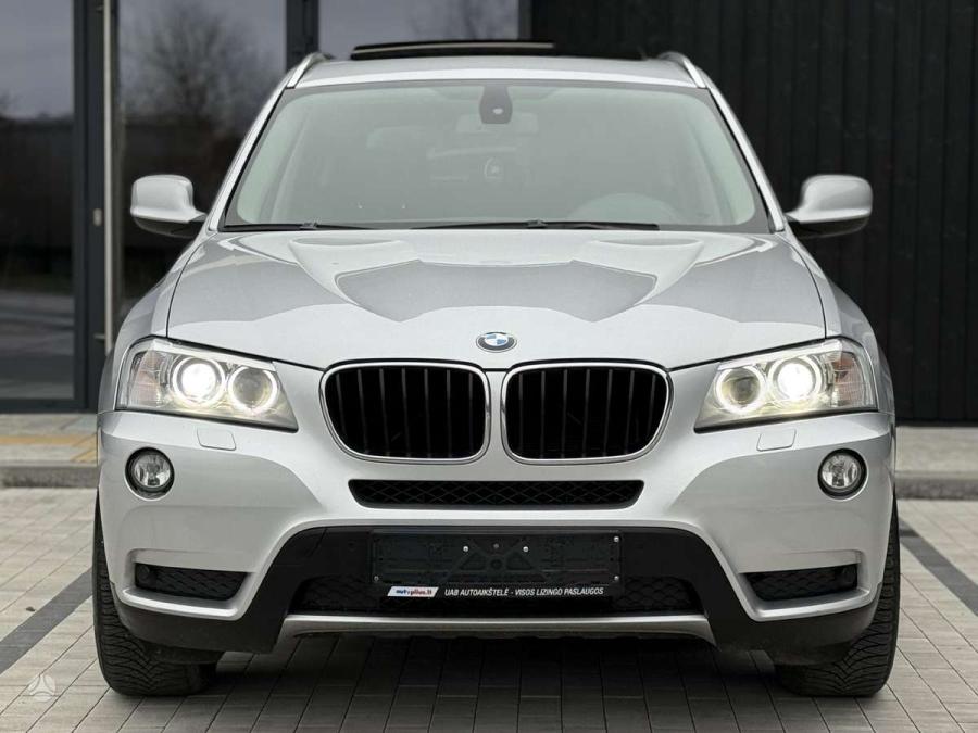 Pelēks BMW X3 2011 Šauļi, ar dzinēja tilpumu 2.00 L un nobraukumu 299 tūkst. km par 10650 €, foto 12 vietnē AUTOMOTO.COM.LV