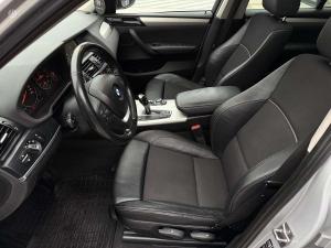 Pelēks BMW X3 2011 Šauļi, ar dzinēja tilpumu 2.00 L un nobraukumu 299 tūkst. km par 10650 €, foto 13 vietnē AUTOMOTO.COM.LV