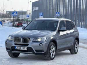 Pelēks BMW X3 2011 Viļņa, ar dzinēja tilpumu 3.00 L un nobraukumu 350 tūkst. km par 6850 €, foto 6 vietnē AUTOMOTO.COM.LV