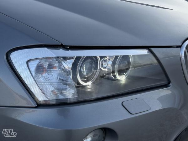 Grey BMW X3 2011 in Vilnius, with an engine capacity of 3.00 L and mileage of 350 thousand km for 6850 €, photo 8 on AUTOMOTO.COM.LV