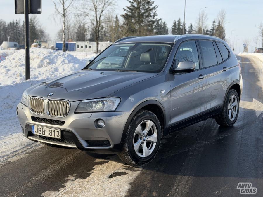 Pelēks BMW X3 2011 Viļņa, ar dzinēja tilpumu 3.00 L un nobraukumu 350 tūkst. km par 6850 €, foto 12 vietnē AUTOMOTO.COM.LV