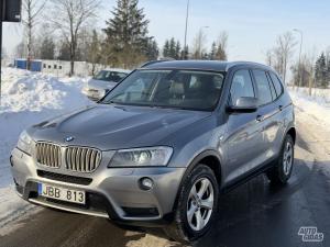 Pelēks BMW X3 2011 Viļņa, ar dzinēja tilpumu 3.00 L un nobraukumu 350 tūkst. km par 6850 €, foto 13 vietnē AUTOMOTO.COM.LV