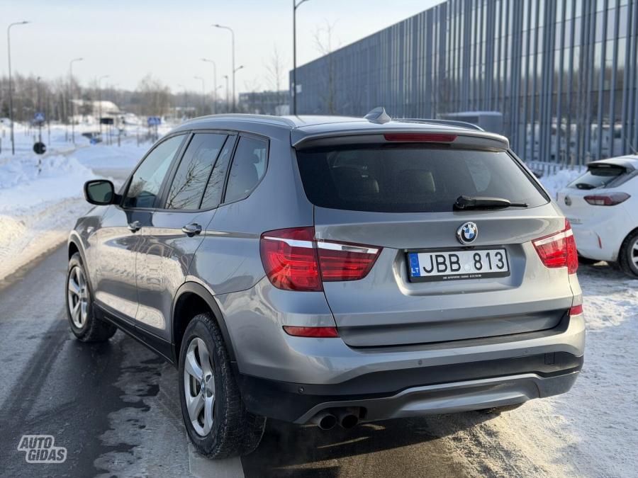 Pelēks BMW X3 2011 Viļņa, ar dzinēja tilpumu 3.00 L un nobraukumu 350 tūkst. km par 6850 €, foto 16 vietnē AUTOMOTO.COM.LV