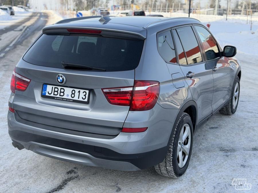 Pelēks BMW X3 2011 Viļņa, ar dzinēja tilpumu 3.00 L un nobraukumu 350 tūkst. km par 6850 €, foto 17 vietnē AUTOMOTO.COM.LV