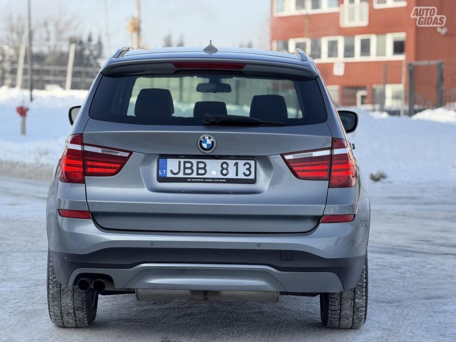 Pelēks BMW X3 2011 Viļņa, ar dzinēja tilpumu 3.00 L un nobraukumu 350 tūkst. km par 6850 €, foto 18 vietnē AUTOMOTO.COM.LV