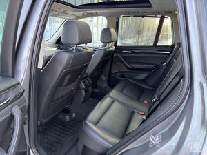 Pelēks BMW X3 2011 Viļņa, ar dzinēja tilpumu 3.00 L un nobraukumu 350 tūkst. km par 6850 €, foto 32 vietnē AUTOMOTO.COM.LV