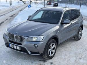 Grey BMW X3 2011 in Vilnius, with an engine capacity of 3.00 L and mileage of 350 thousand km for 6850 €, photo 4 on AUTOMOTO.COM.LV