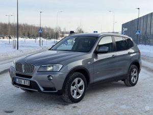 Grey BMW X3 2011 in Vilnius, with an engine capacity of 3.00 L and mileage of 350 thousand km for 6850 €, photo 6 on AUTOMOTO.COM.LV