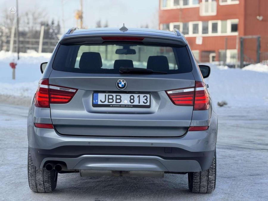 Grey BMW X3 2011 in Vilnius, with an engine capacity of 3.00 L and mileage of 350 thousand km for 6850 €, photo 11 on AUTOMOTO.COM.LV