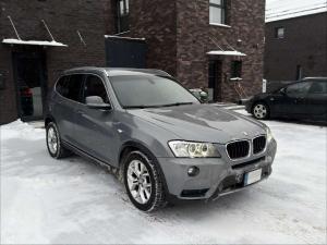 Grey BMW X3 2011 in Vilnius, with an engine capacity of 2.00 L and mileage of 217 thousand km for 10800 €, photo 4 on AUTOMOTO.COM.LV