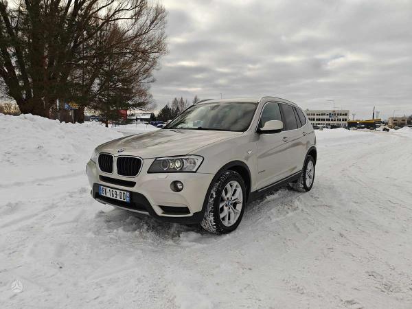 Pelēks BMW X3 2011 Tauragė, ar dzinēja tilpumu 2.00 L un nobraukumu 343 tūkst. km par 7700 €, foto 1 vietnē AUTOMOTO.COM.LV