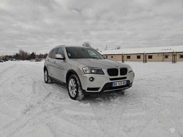 Pelēks BMW X3 2011 Tauragė, ar dzinēja tilpumu 2.00 L un nobraukumu 343 tūkst. km par 7700 €, foto 5 vietnē AUTOMOTO.COM.LV