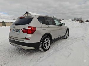 Grey BMW X3 2011 in Taurage, with an engine capacity of 2.00 L and mileage of 343 thousand km for 7700 €, photo 9 on AUTOMOTO.COM.LV
