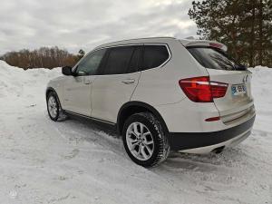 Grey BMW X3 2011 in Taurage, with an engine capacity of 2.00 L and mileage of 343 thousand km for 7700 €, photo 12 on AUTOMOTO.COM.LV