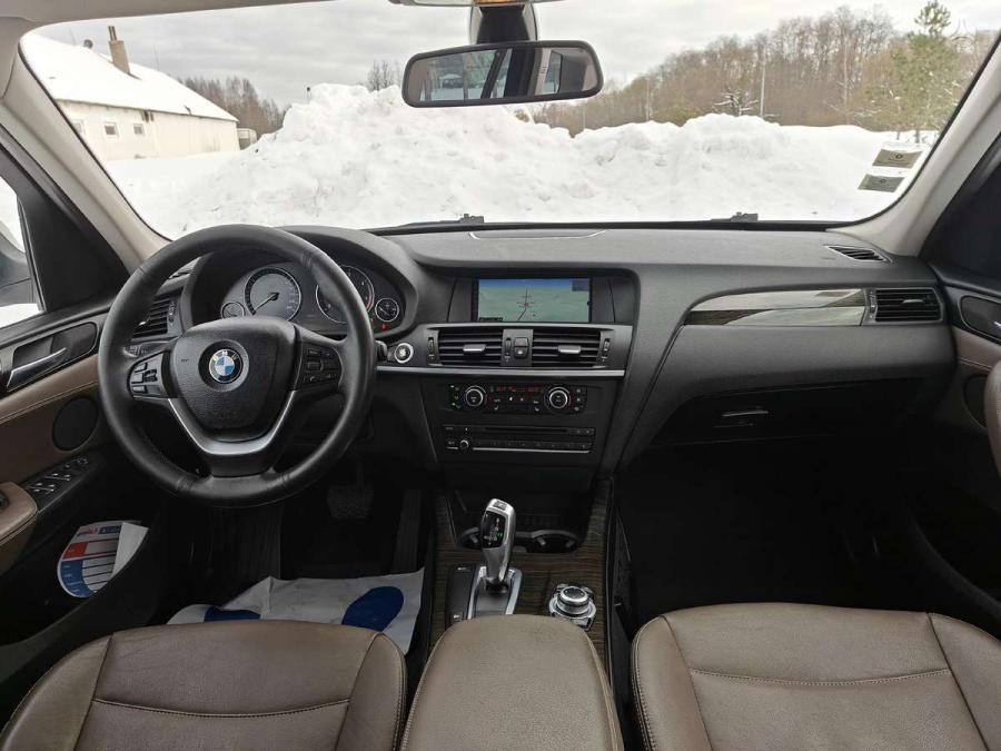 Grey BMW X3 2011 in Taurage, with an engine capacity of 2.00 L and mileage of 343 thousand km for 7700 €, photo 13 on AUTOMOTO.COM.LV