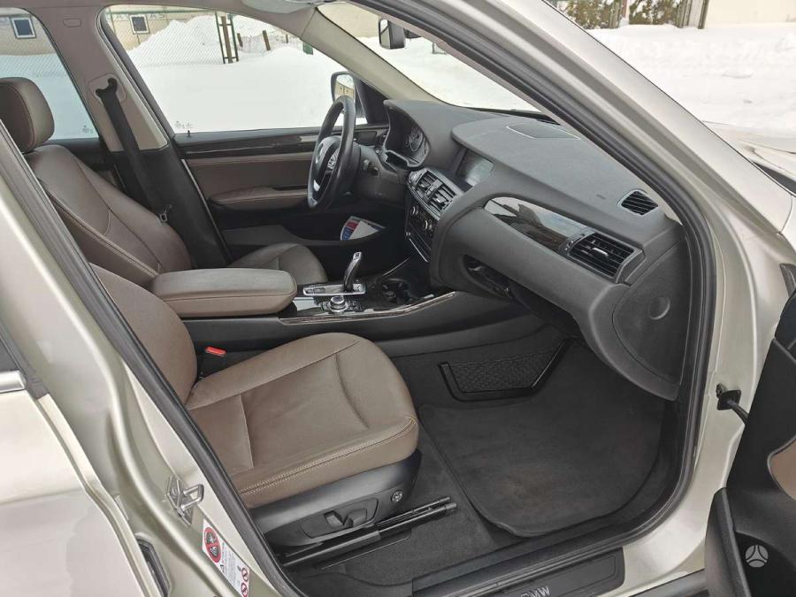 Grey BMW X3 2011 in Taurage, with an engine capacity of 2.00 L and mileage of 343 thousand km for 7700 €, photo 15 on AUTOMOTO.COM.LV