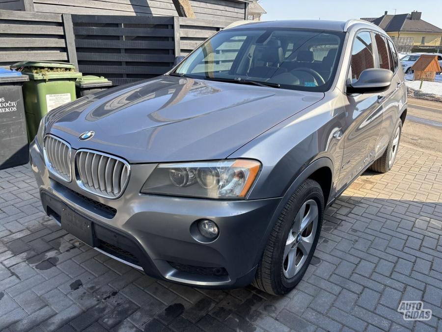Grey BMW X3 2011 in Plunge, with an engine capacity of 3.00 L and mileage of 151 thousand km for 5370 €, photo 3 on AUTOMOTO.COM.LV
