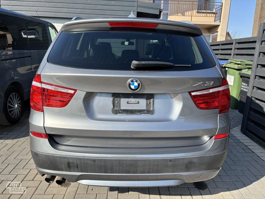 Grey BMW X3 2011 in Plunge, with an engine capacity of 3.00 L and mileage of 151 thousand km for 5370 €, photo 5 on AUTOMOTO.COM.LV