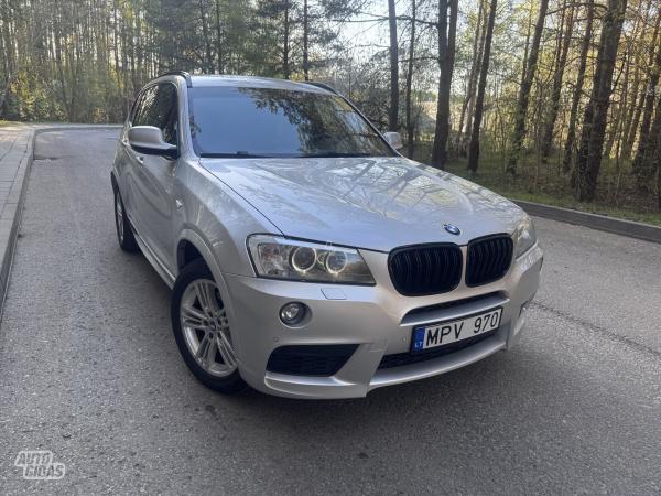 Pelēks BMW X3 2011 Viļņa, ar dzinēja tilpumu 2.00 L un nobraukumu 271 tūkst. km par 11700 €, foto 1 vietnē AUTOMOTO.COM.LV