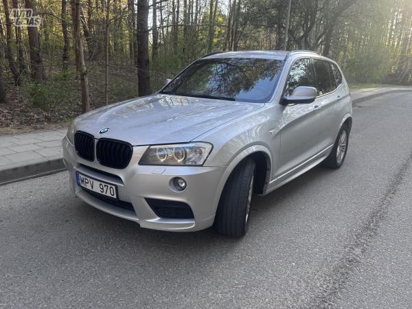 Pelēks BMW X3 2011 Viļņa, ar dzinēja tilpumu 2.00 L un nobraukumu 271 tūkst. km par 11700 €, foto 2 vietnē AUTOMOTO.COM.LV