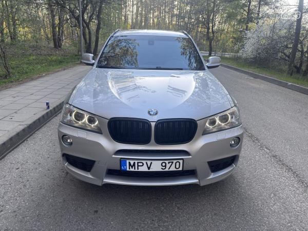 Pelēks BMW X3 2011 Viļņa, ar dzinēja tilpumu 2.00 L un nobraukumu 271 tūkst. km par 11700 €, foto 3 vietnē AUTOMOTO.COM.LV