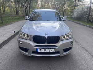 Grey BMW X3 2011 in Vilnius, with an engine capacity of 2.00 L and mileage of 271 thousand km for 11700 €, photo 4 on AUTOMOTO.COM.LV