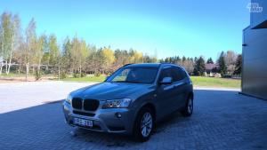 Grey BMW X3 2011 in Klaipeda, with an engine capacity of 2.00 L and mileage of 341 thousand km for 7850 €, photo  on AUTOMOTO.COM.LV