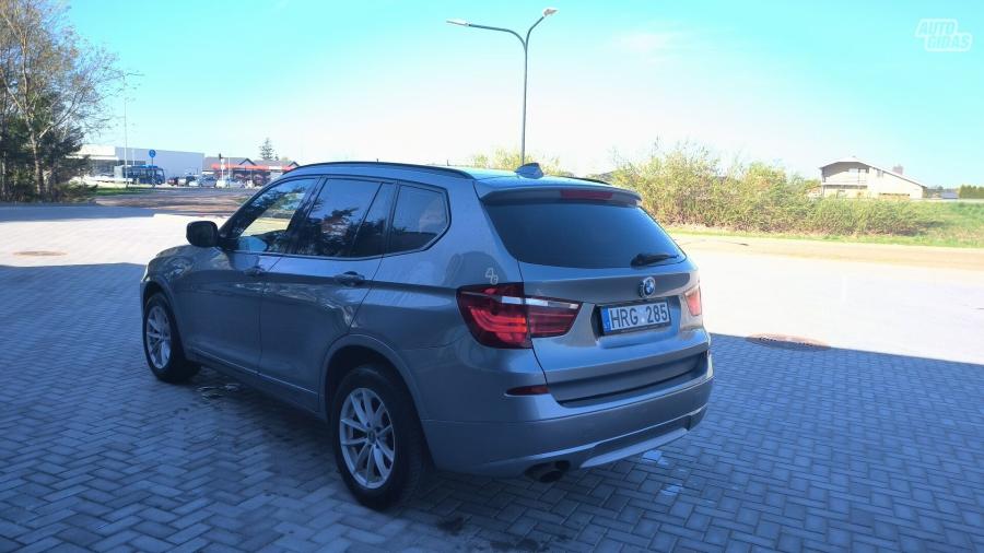 Grey BMW X3 2011 in Klaipeda, with an engine capacity of 2.00 L and mileage of 341 thousand km for 7850 €, photo 4 on AUTOMOTO.COM.LV