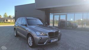 Grey BMW X3 2011 in Klaipeda, with an engine capacity of 2.00 L and mileage of 341 thousand km for 7850 €, photo 7 on AUTOMOTO.COM.LV