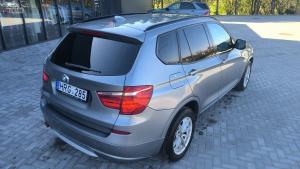 Grey BMW X3 2011 in Klaipeda, with an engine capacity of 2.00 L and mileage of 341 thousand km for 7850 €, photo 10 on AUTOMOTO.COM.LV
