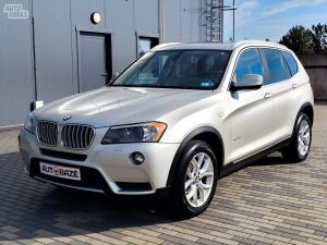 Pelēks BMW X3 2011 Šauļi, ar dzinēja tilpumu 3.00 L un nobraukumu 235 tūkst. km par 8600 €, foto 3 vietnē AUTOMOTO.COM.LV