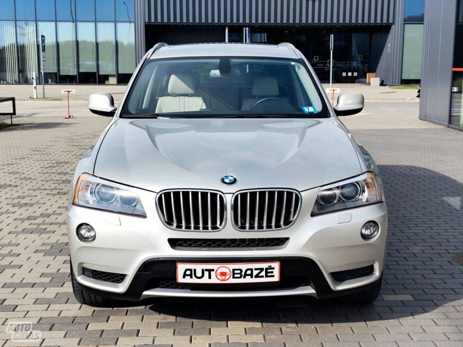 Pelēks BMW X3 2011 Šauļi, ar dzinēja tilpumu 3.00 L un nobraukumu 235 tūkst. km par 8600 €, foto 4 vietnē AUTOMOTO.COM.LV