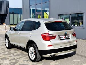 Pelēks BMW X3 2011 Šauļi, ar dzinēja tilpumu 3.00 L un nobraukumu 235 tūkst. km par 8600 €, foto 6 vietnē AUTOMOTO.COM.LV