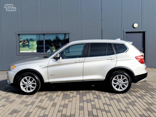 Grey BMW X3 2011 in Siauliai, with an engine capacity of 3.00 L and mileage of 235 thousand km for 8600 €, photo 8 on AUTOMOTO.COM.LV