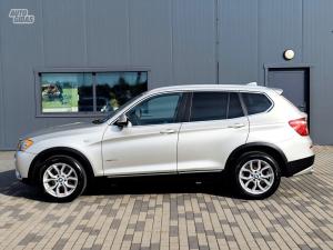Pelēks BMW X3 2011 Šauļi, ar dzinēja tilpumu 3.00 L un nobraukumu 235 tūkst. km par 8600 €, foto 9 vietnē AUTOMOTO.COM.LV