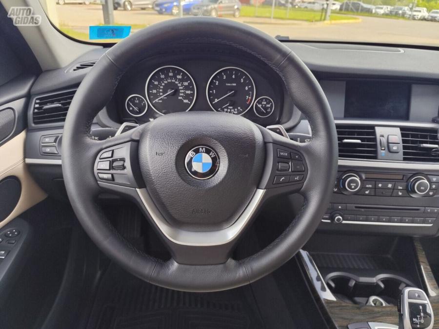Pelēks BMW X3 2011 Šauļi, ar dzinēja tilpumu 3.00 L un nobraukumu 235 tūkst. km par 8600 €, foto 11 vietnē AUTOMOTO.COM.LV