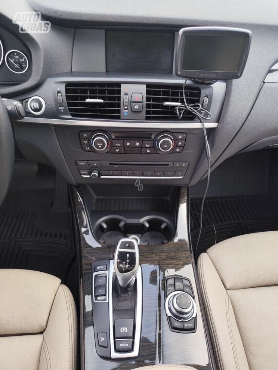 Pelēks BMW X3 2011 Šauļi, ar dzinēja tilpumu 3.00 L un nobraukumu 235 tūkst. km par 8600 €, foto 13 vietnē AUTOMOTO.COM.LV