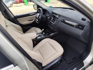 Pelēks BMW X3 2011 Šauļi, ar dzinēja tilpumu 3.00 L un nobraukumu 235 tūkst. km par 8600 €, foto 16 vietnē AUTOMOTO.COM.LV