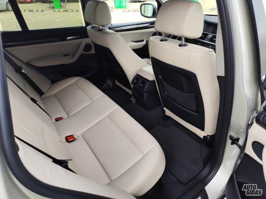 Pelēks BMW X3 2011 Šauļi, ar dzinēja tilpumu 3.00 L un nobraukumu 235 tūkst. km par 8600 €, foto 18 vietnē AUTOMOTO.COM.LV