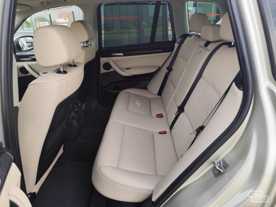 Pelēks BMW X3 2011 Šauļi, ar dzinēja tilpumu 3.00 L un nobraukumu 235 tūkst. km par 8600 €, foto 19 vietnē AUTOMOTO.COM.LV