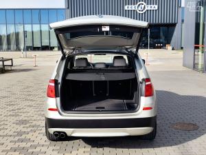 Pelēks BMW X3 2011 Šauļi, ar dzinēja tilpumu 3.00 L un nobraukumu 235 tūkst. km par 8600 €, foto 23 vietnē AUTOMOTO.COM.LV