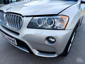 Pelēks BMW X3 2011 Šauļi, ar dzinēja tilpumu 3.00 L un nobraukumu 235 tūkst. km par 8600 €, foto 25 vietnē AUTOMOTO.COM.LV