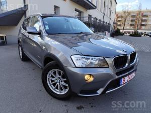 Pelēks BMW X3 2011 Rēzekne, ar dzinēja tilpumu 2.00 L un nobraukumu 280 tūkst. km par 7900 €, foto  vietnē AUTOMOTO.COM.LV