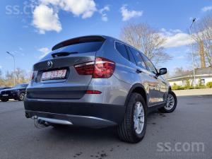 Grey BMW X3 2011 in Rezekne, with an engine capacity of 2.00 L and mileage of 280 thousand km for 7900 €, photo 8 on AUTOMOTO.COM.LV