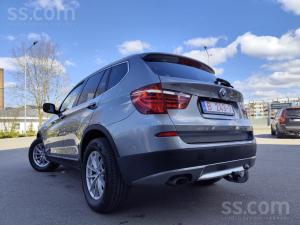 Grey BMW X3 2011 in Rezekne, with an engine capacity of 2.00 L and mileage of 280 thousand km for 7900 €, photo 9 on AUTOMOTO.COM.LV