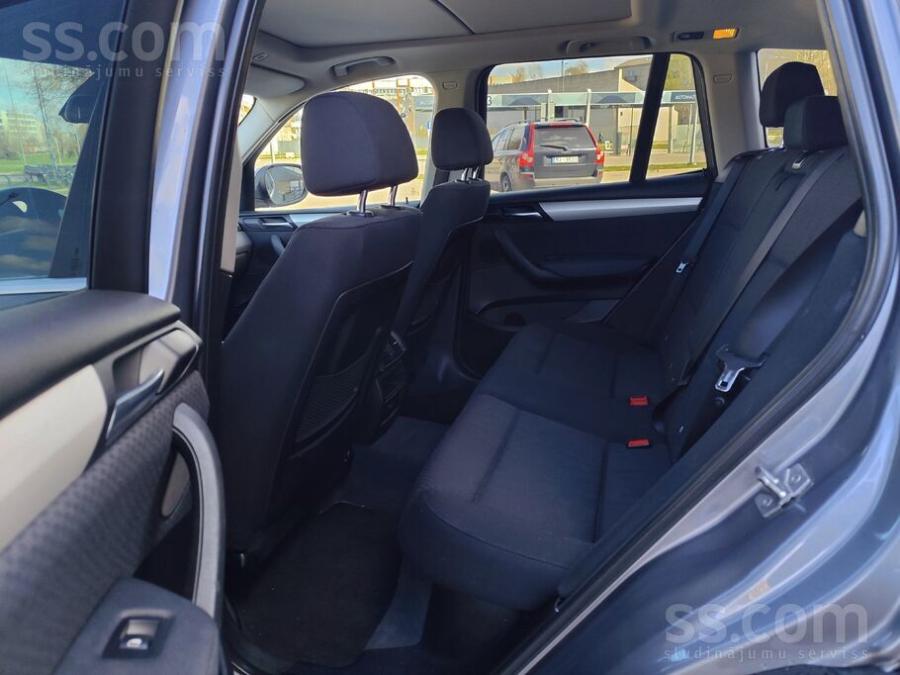 Grey BMW X3 2011 in Rezekne, with an engine capacity of 2.00 L and mileage of 280 thousand km for 7900 €, photo 17 on AUTOMOTO.COM.LV