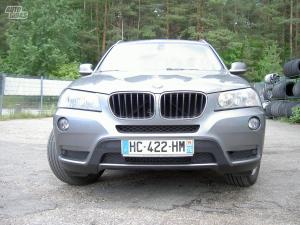 Серый БМВ Х3 2011 в Вильнюс, объемом двигателя 2.00 л и пробегом 199 тыс. км за 8499 €, фото 3 на AUTOMOTO.COM.LV