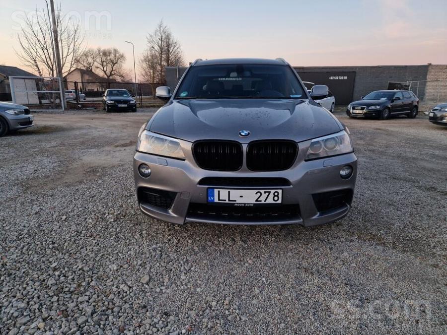Pelēks BMW X3 2011 Liepāja, ar dzinēja tilpumu 3.00 L un nobraukumu 326 tūkst. km par 10990 €, foto 3 vietnē AUTOMOTO.COM.LV